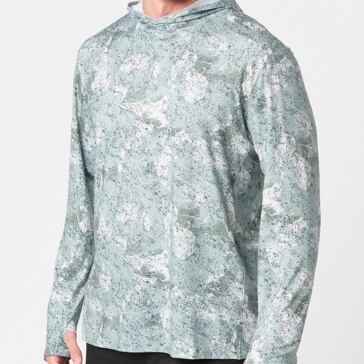 Simms M's Solarflex Hoody - Back Eddy White – Sound Side Outfitters